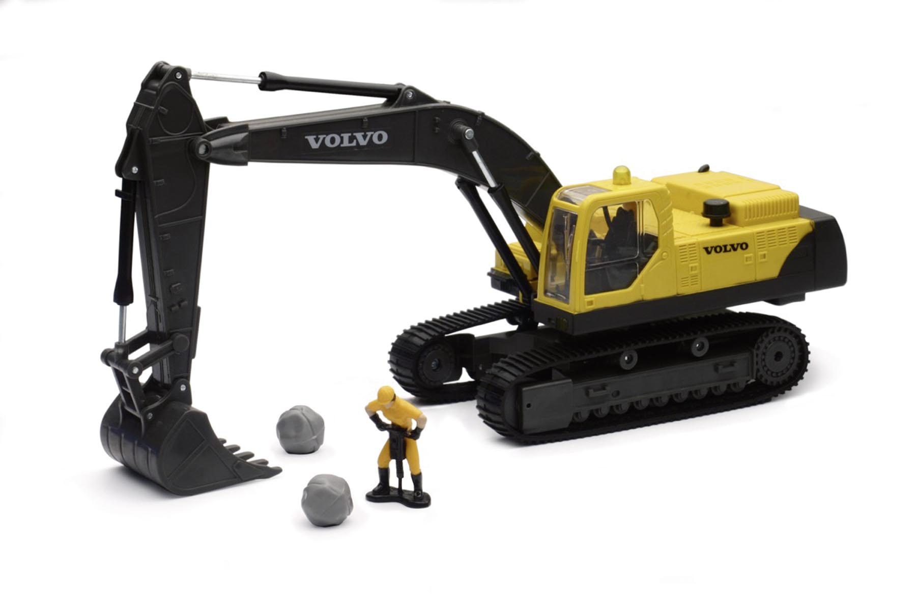 Volvo EC460B Bagger mit Zubehör Modell von NewRay 1:32 | MA37632