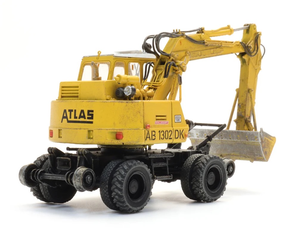 Atlas 1302 DKZW Zweiwegebagger Modell von Artitec 1:87 | MA76172