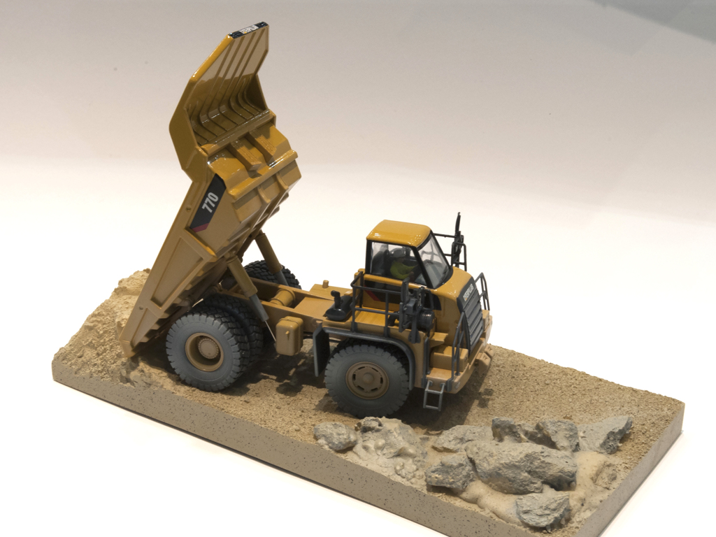 CAT 770 verwitterter Muldenkipper Modell von DieCast Masters 1:50 | MA67467